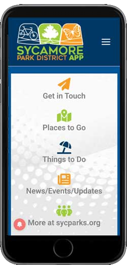Sycamore Parks App – Sycamore Park District, Sycamore, Illinois